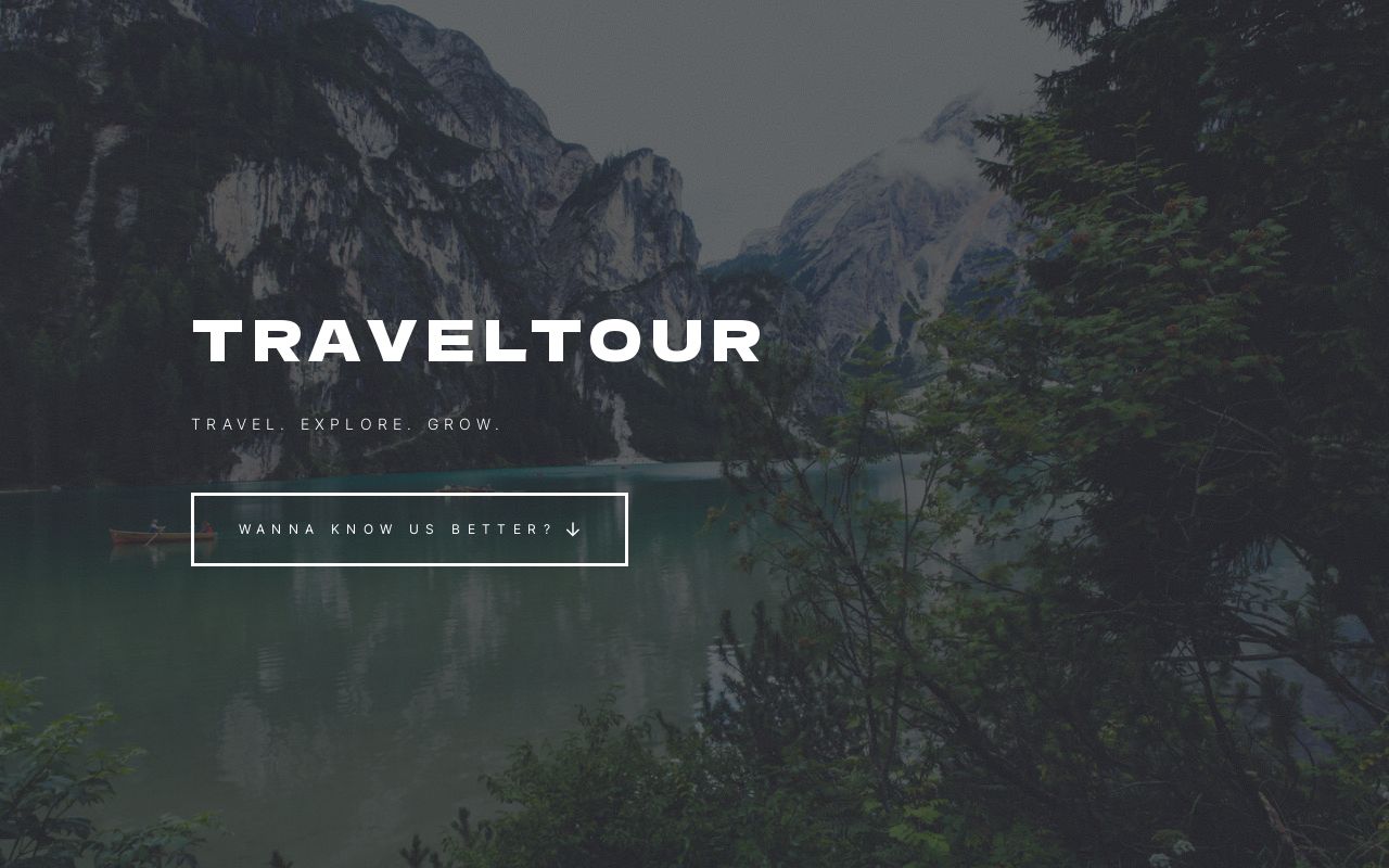 TravelTour Website